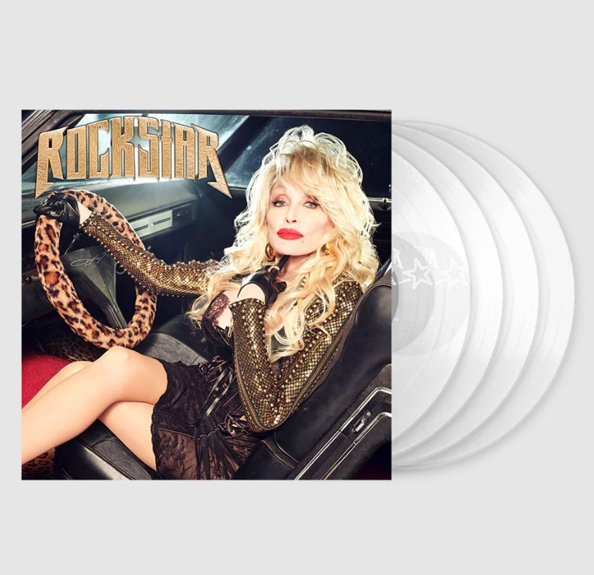 Dolly Parton Rockstar - Deluxe Clear Vinyl 4LP Box Set - Sealed US Vin — RareVinyl.com