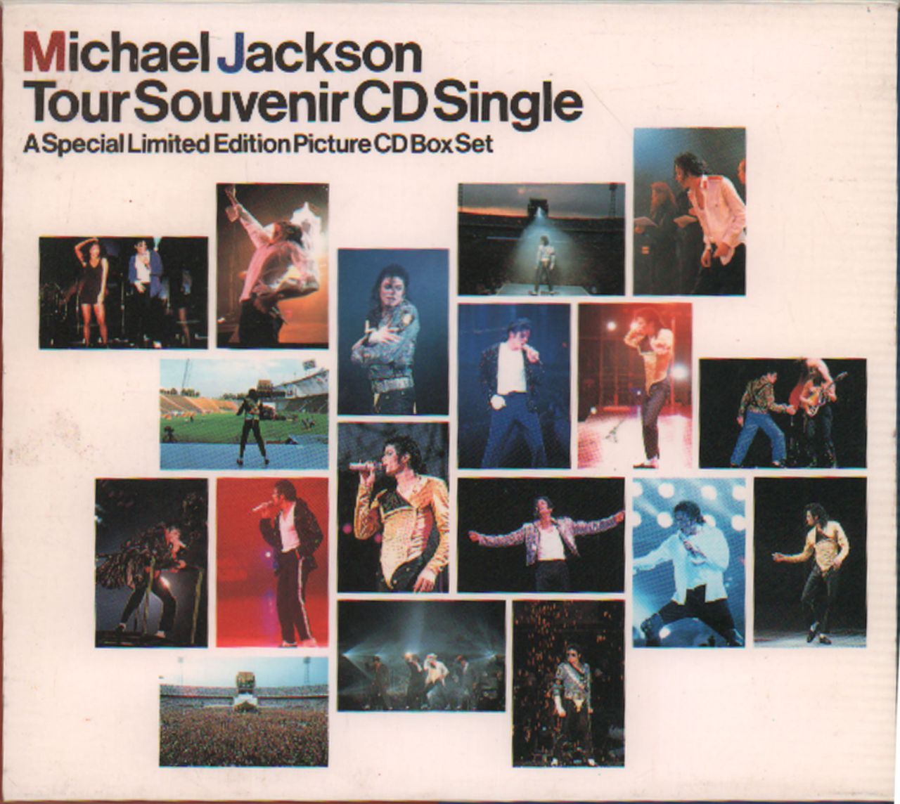 Michael Jackson Tour Souvenir CD Single Japanese Cd single boxset — RareVinyl.com