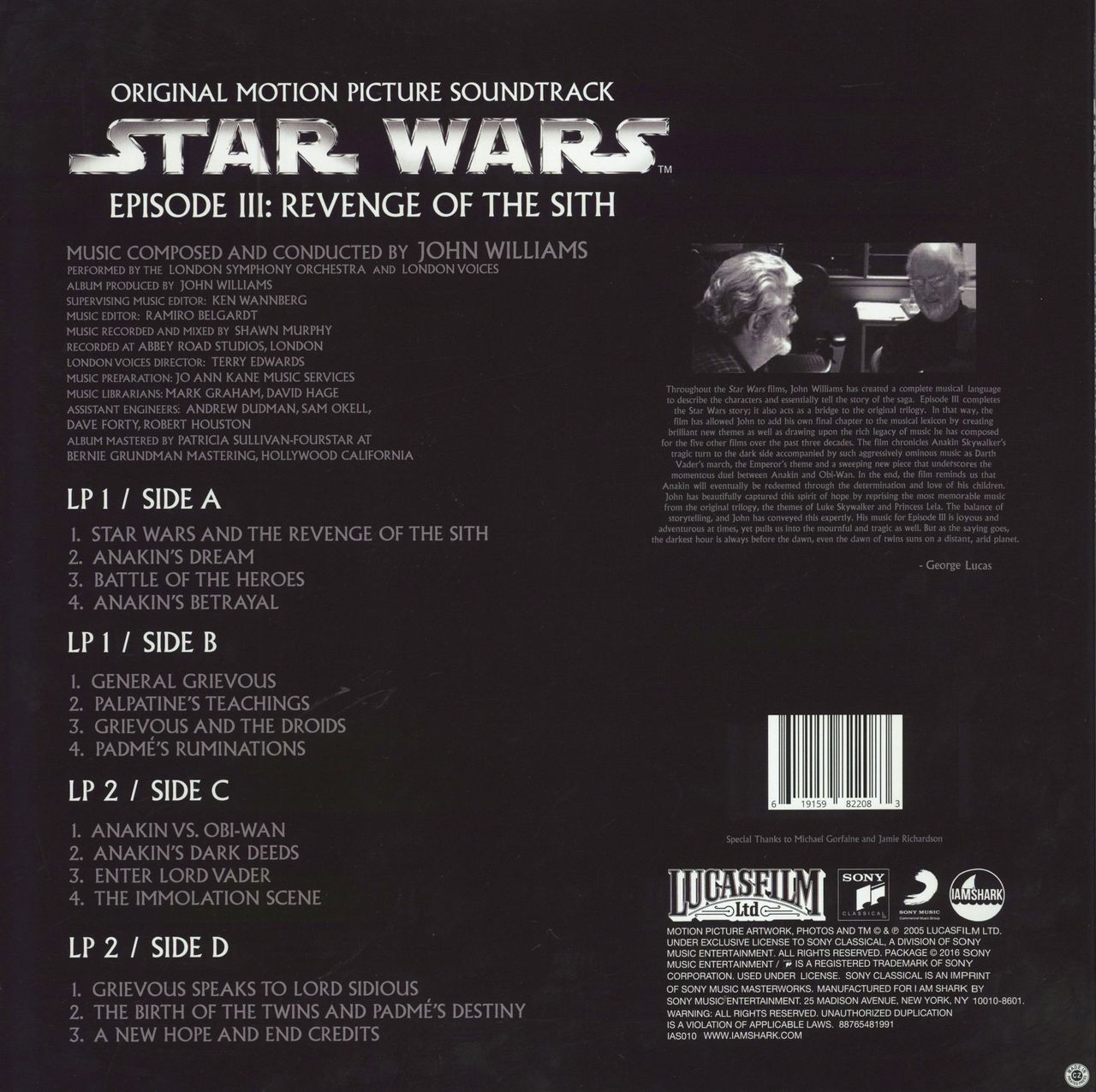 Star Wars Episode III: Revenge Of The Sith - General Grievous Vinyl US ...